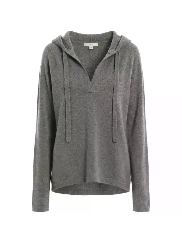 Malo V-neck Hoodie - Grey