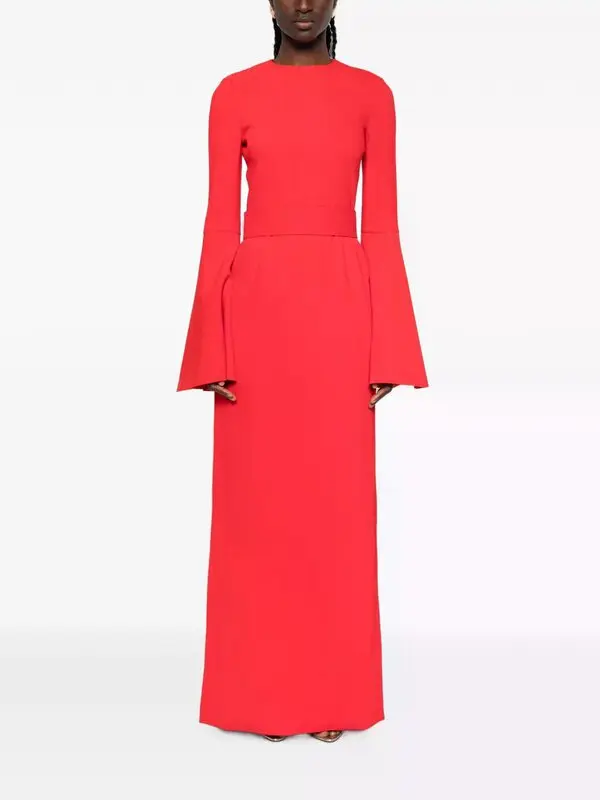 Solace London Theia Maxi Dress - Red
