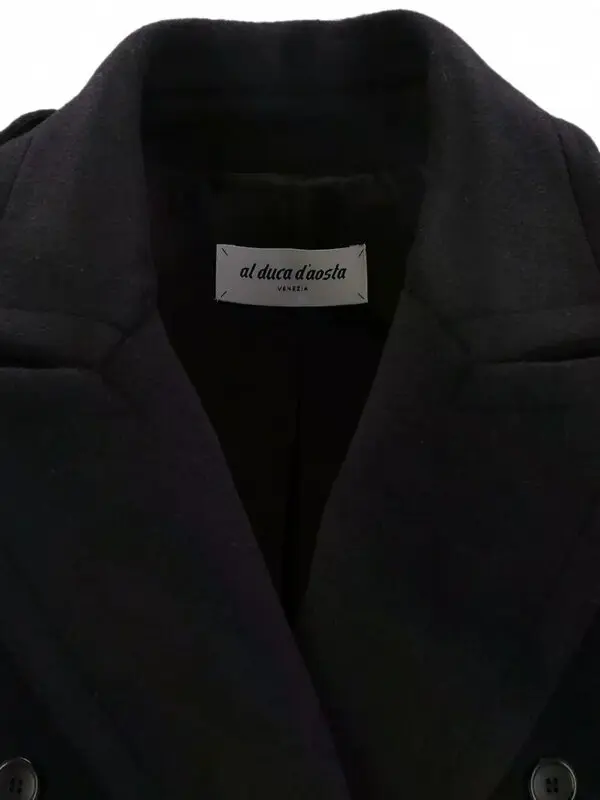 AL DUCA D’AOSTA 1902 Notched Lapel Double-breasted Coat