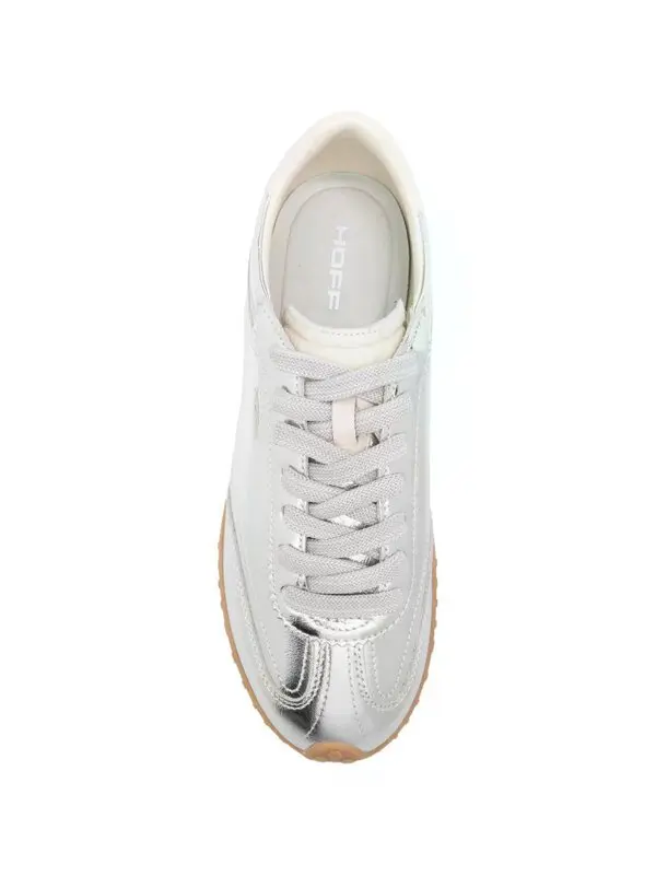 HOFF Bridge Fl Metallic-leather Sneakers