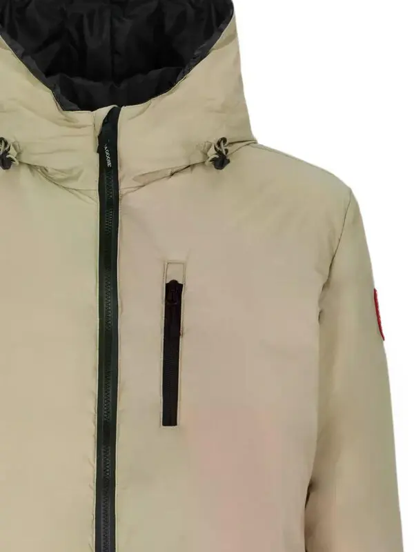 Canada Goose Lodge Hooded Logo-patch Jacket