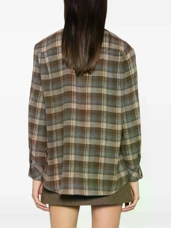 ELEH Checked Chest-pocket Shirt