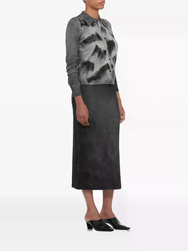 Avant Toi Patterned Cardigan
