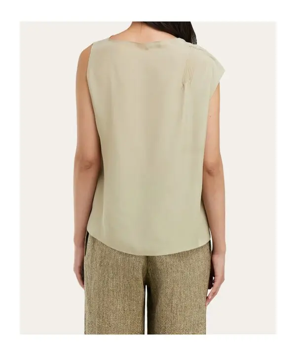 FERRAGAMO Top With Lace Inserts