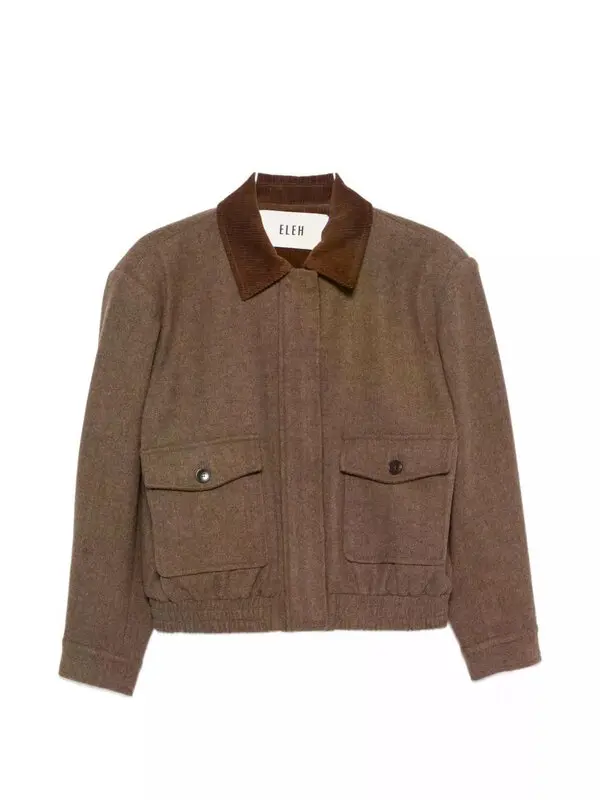 ELEH Corduroy-collar Jacket
