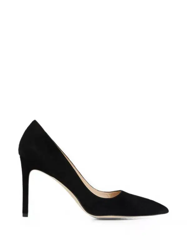 STUART WEITZMAN Leigh Suede Pumps - Black