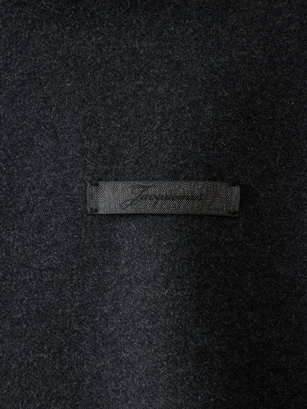 Jacquemus Long Sleeve Sweatshirt With Ribbed Details - Dark Grey