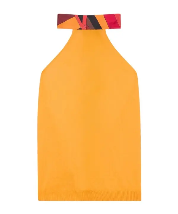 Emilio Pucci Silk-detail Top