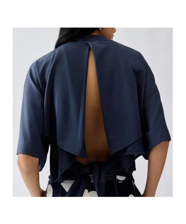 Jacquemus Moisson Open-back T-shirt