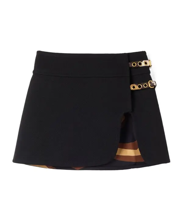 Emilio Pucci Buckled Belt Skirt