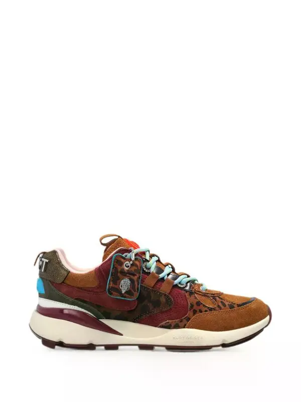 Kurt Geiger Logo-appliqué Sneakers - Brown