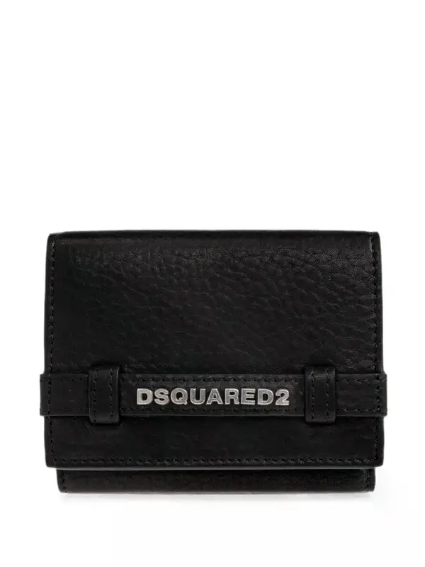 Dsquared2 Logo-plaque Leather Wallet