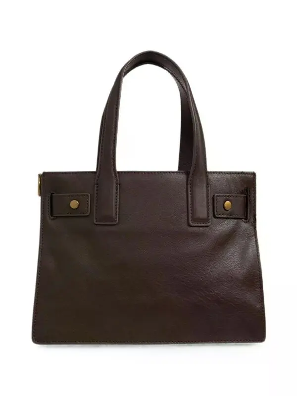 Kurt Geiger Small Sloane Leather Tote Bag - Brown