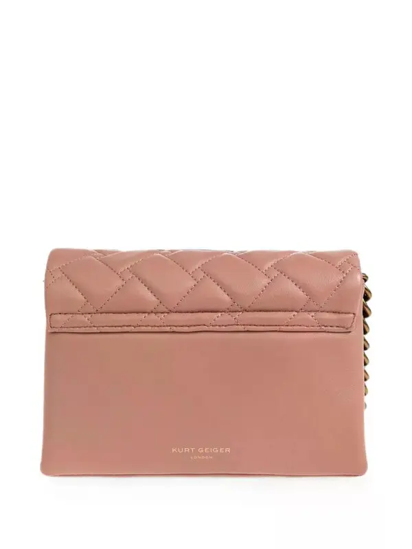 Kurt Geiger Mini Kensington Quilted Leather Shoulder Bag