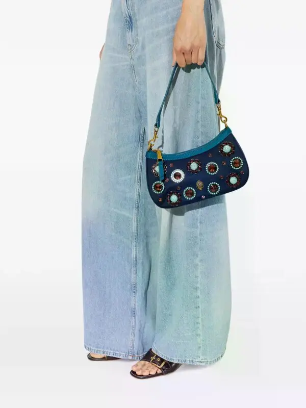 Kurt Geiger Sloane Gem-embellished Shoulder Bag