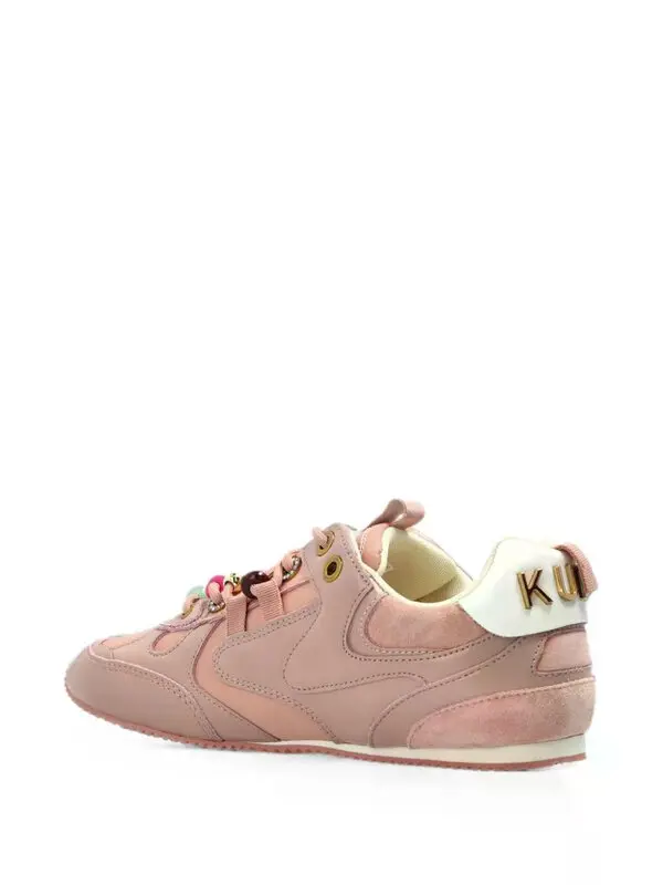 Kurt Geiger Paneled Bead Embellished Sneakers