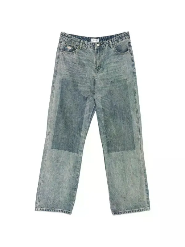 FOUND Washed Jeans - Blue