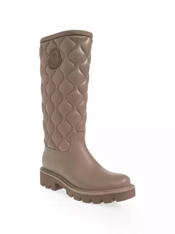 Moncler Kickstream Quilted Wellington Boots
