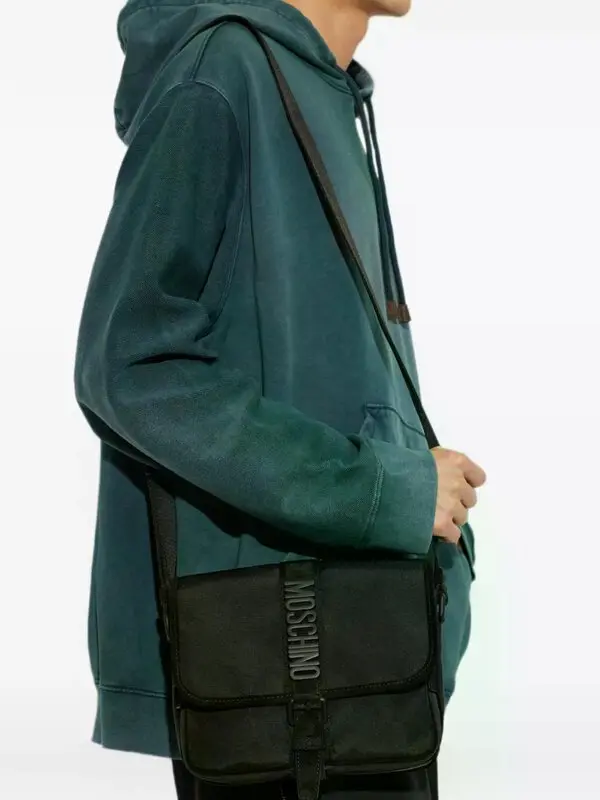 Moschino Logo-plaque Messenger Bag