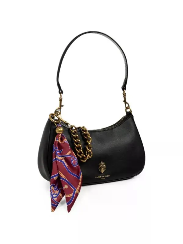 Kurt Geiger Sloane Leather Shoulder Bag - Black