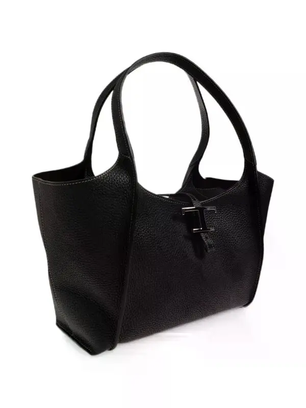 TOD'S Small T Timeless Leather Tote Bag