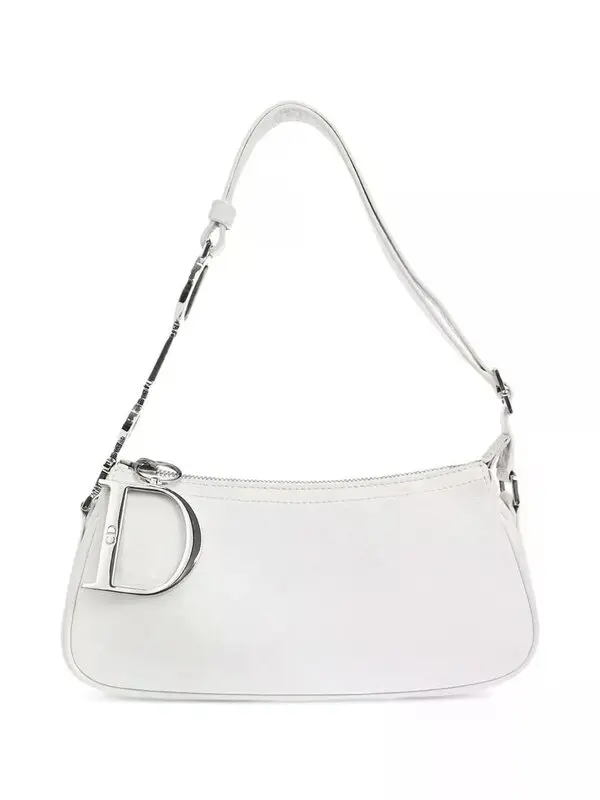 Dior 2004 D-ring Shoulder Bag - White