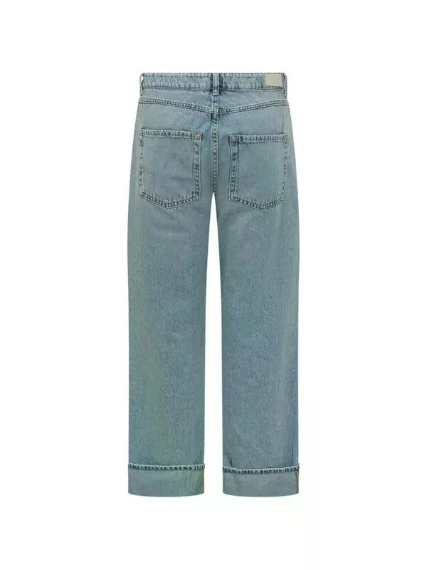ICON DENIM LOS ANGELES Sky Tiny Turn-up Jeans