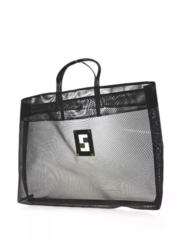 Fendi 1990-2000s Mesh Tote Bag