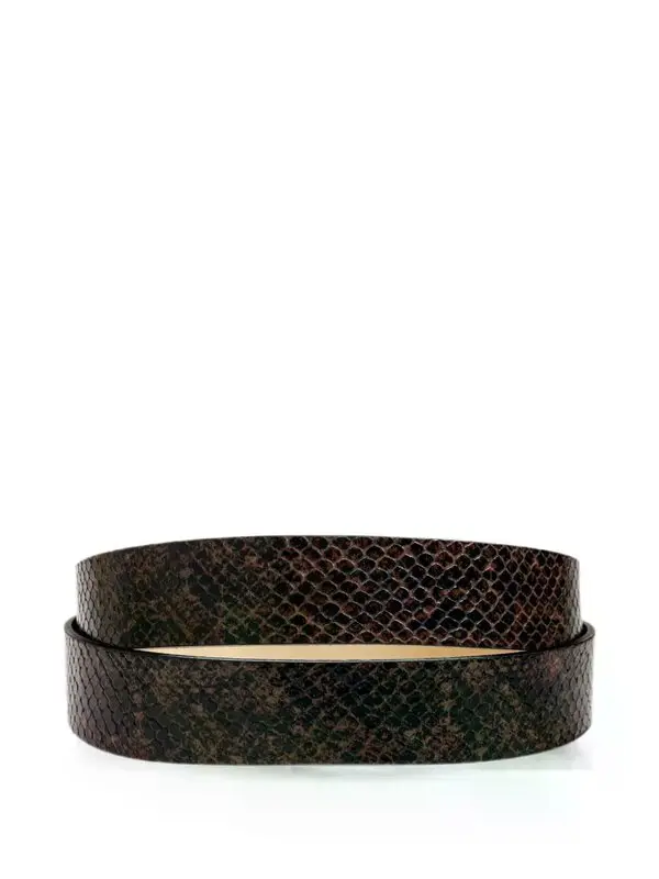 Isabel Marant Étoile Lecce Snakeskin-effect Belt