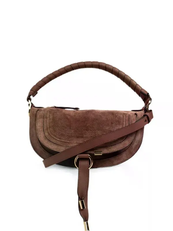 Chloé Mini Marcie Suede Tote Bag