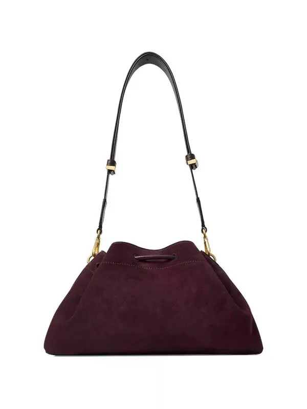 JIMMY CHOO Medium Cinch Suede Shoulder Bag