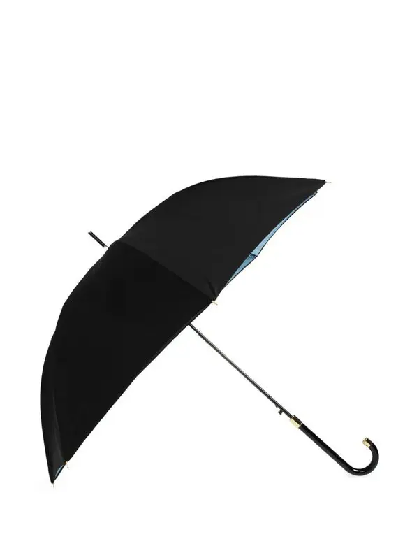Moschino Logo-print Curved-handle Umbrella
