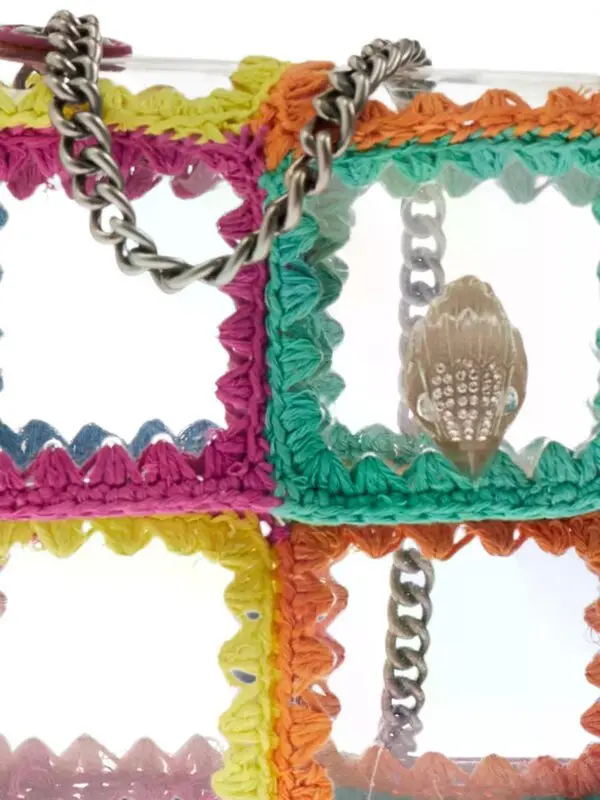 Kurt Geiger Kensington Crochet Shoulder Bag