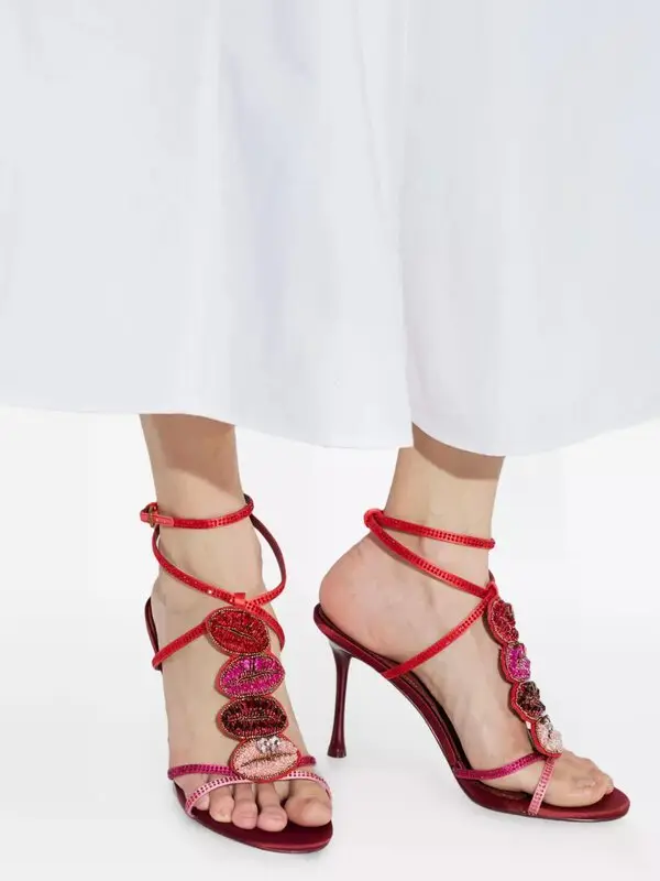 Kurt Geiger Embellished Stiletto Sandals