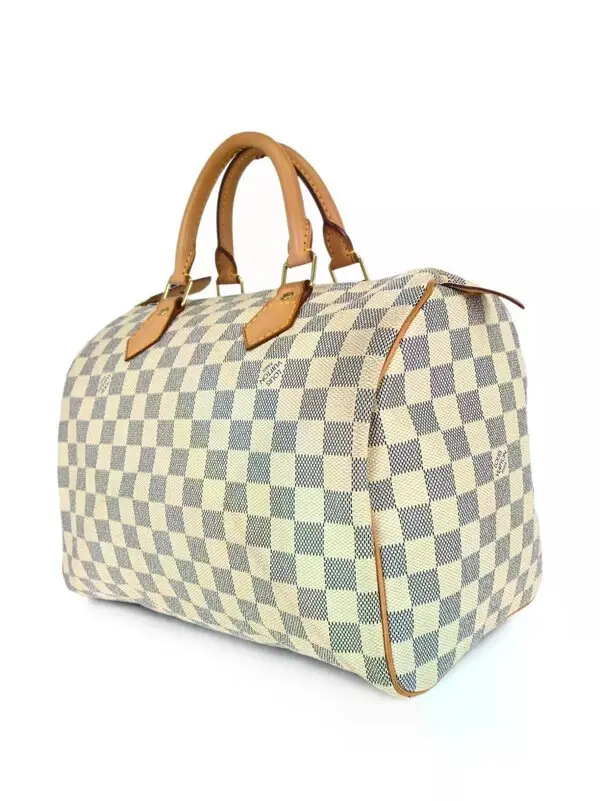 LOUIS VUITTON Damier Azur Speedy 30 Handbag - Neutrals