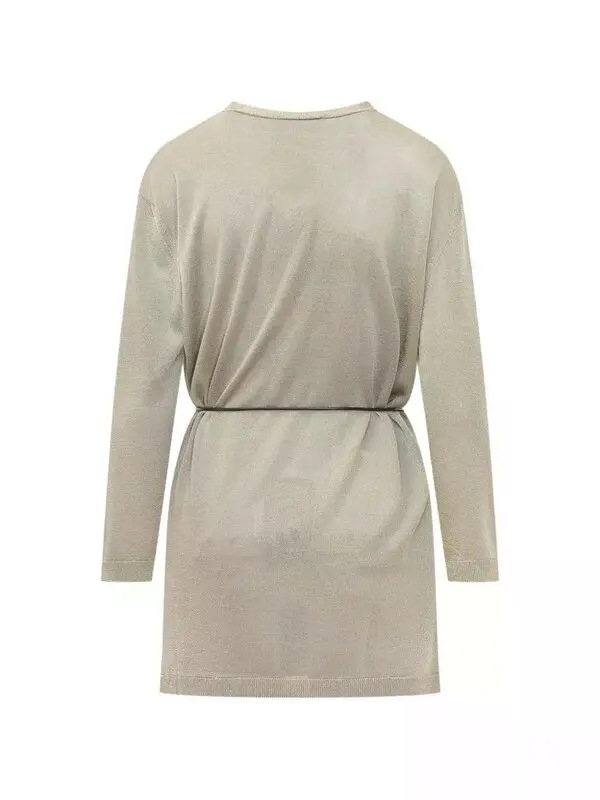 GRAN SASSO Belted Patch-pocket Cardigan