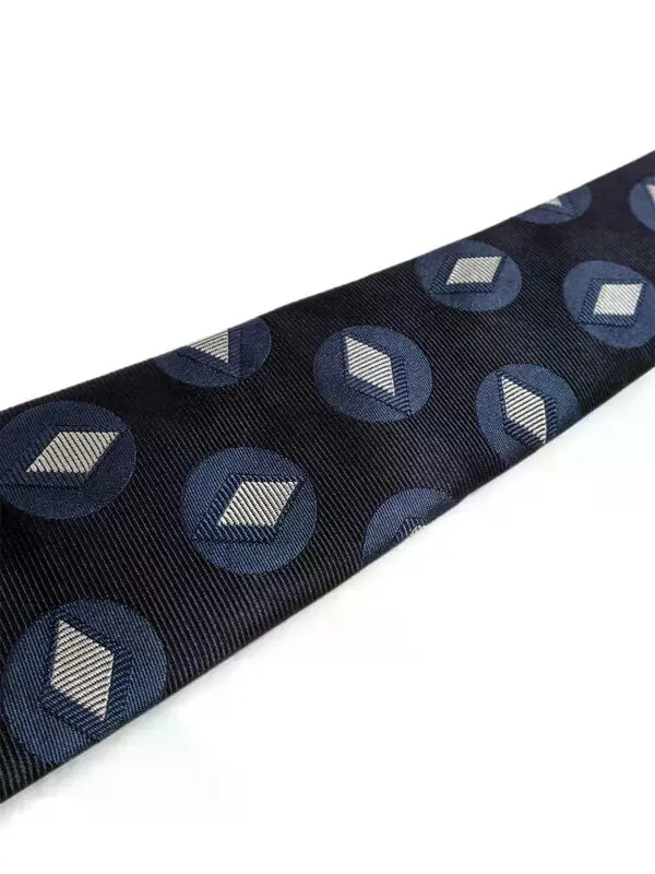 Giorgio Armani Geometric-pattern Tie