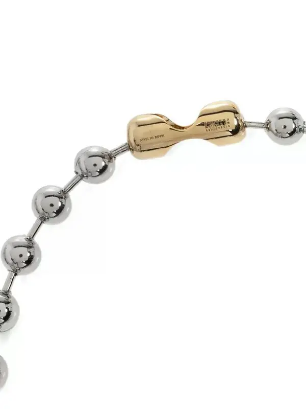 MAISON MARGIELA Ball-chain Necklace With Engraved Clasp