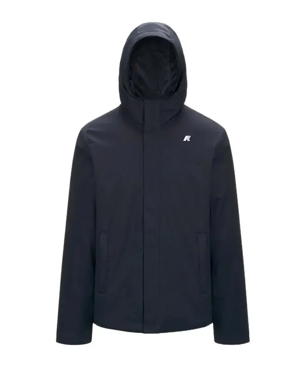 K-WAY Logo Hooded Casual Jacket