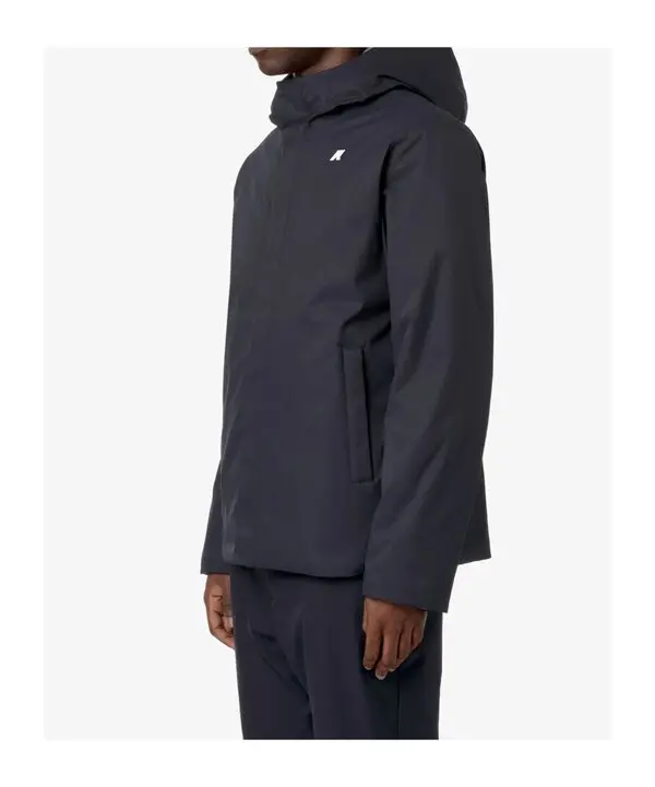 K-WAY Logo Hooded Casual Jacket