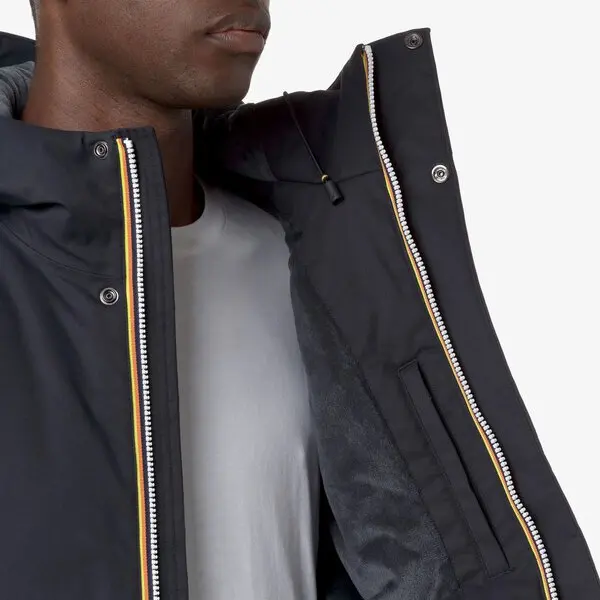 K-WAY Logo Hooded Casual Jacket