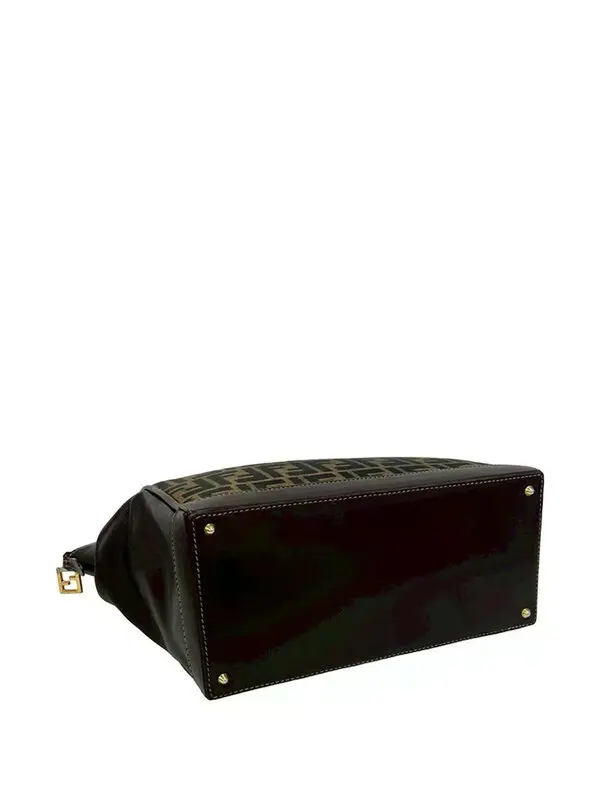 Fendi 1990-2000 Zucca Canvas Satchel