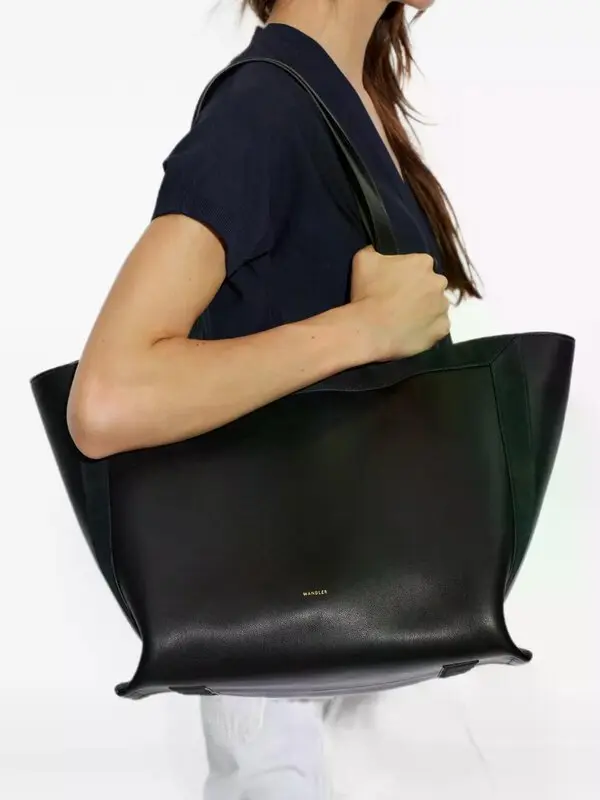 WANDLER Medium Ida Leather Tote Bag
