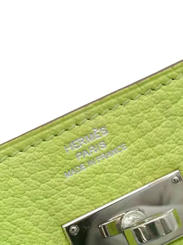 Hermès 2011 Chevre Mysore Kelly Longue Wallet Long Wallets