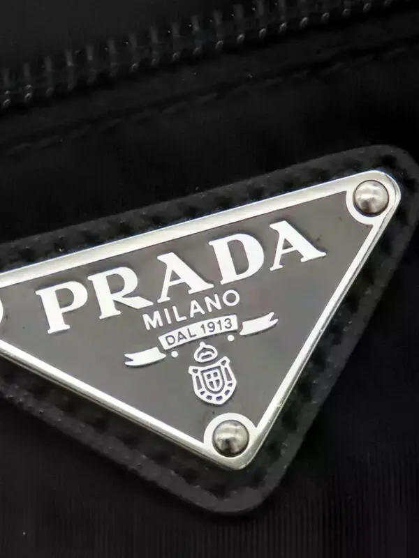 Prada 2013-2026 Tessuto Zip Top Crossbody Bag - Black