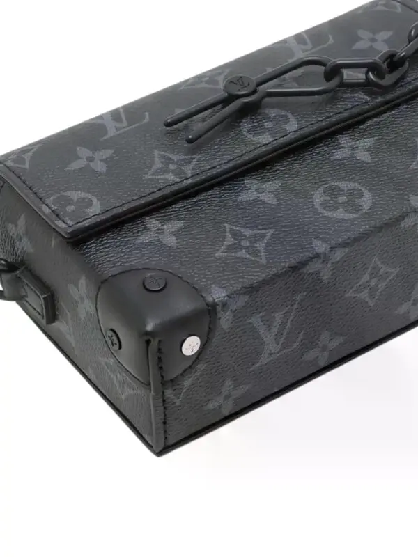 LOUIS VUITTON Monogram Eclipse Steamer Wearable Wallet Crossbody Bag