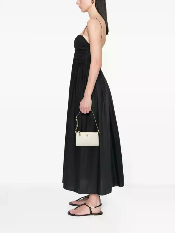 Prada Saffiano Lux Pochette Shoulder Bag