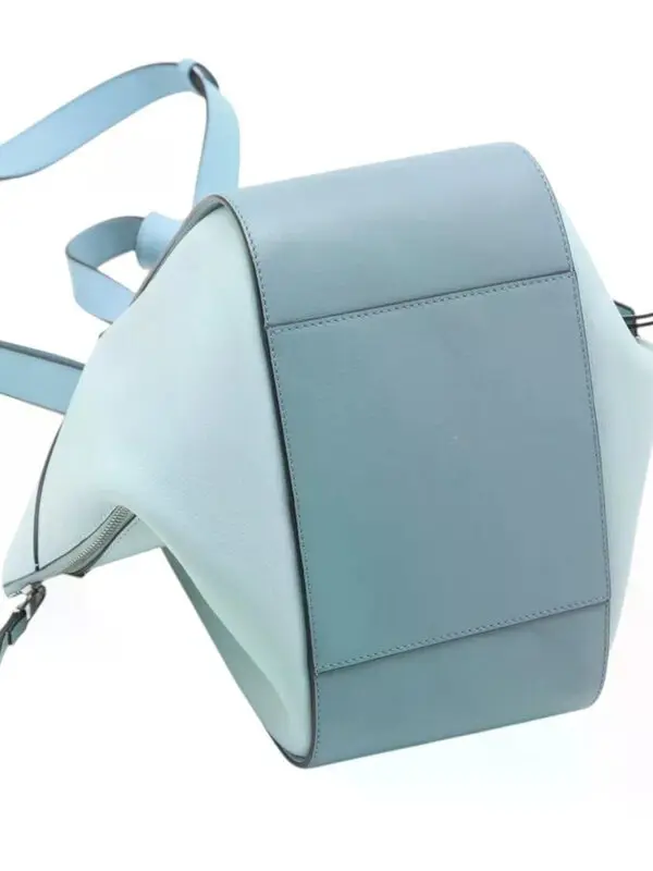 Loewe 2010-2026 Small Bicolor Leather Hammock Satchel