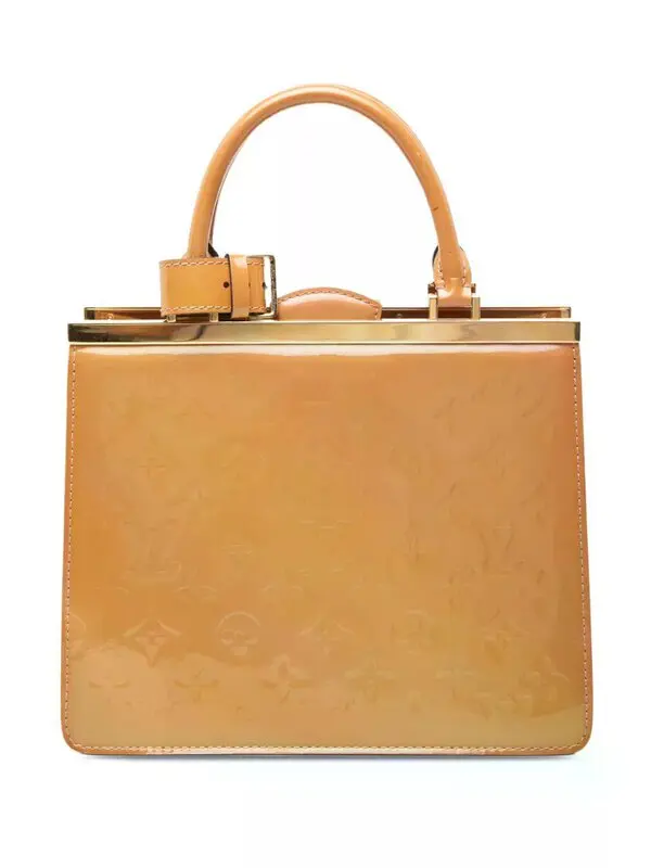 LOUIS VUITTON 2012 Monogram Vernis Deesse Pm Handbag