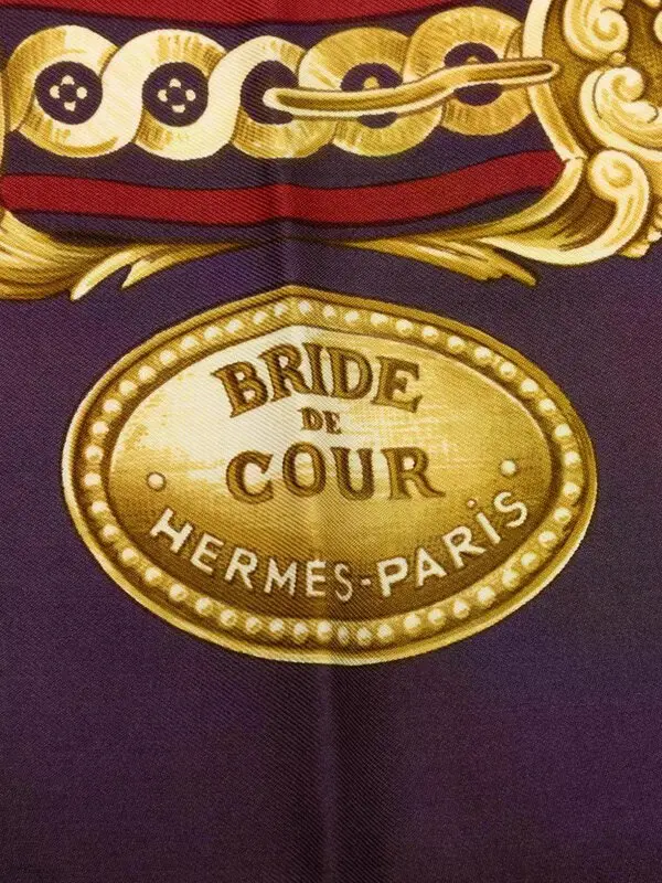 Hermès 2000-2026 Bride De Cour Silk Scarf 90 Scarves